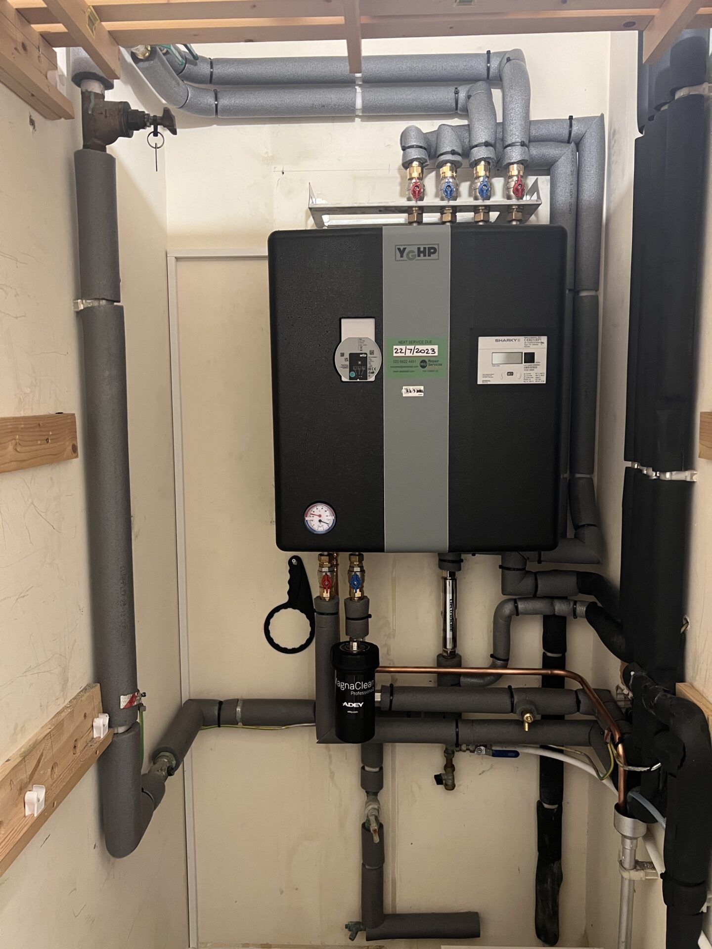 YGHP Indirect HIU 50Kw DHW Installation East London - Add Detail