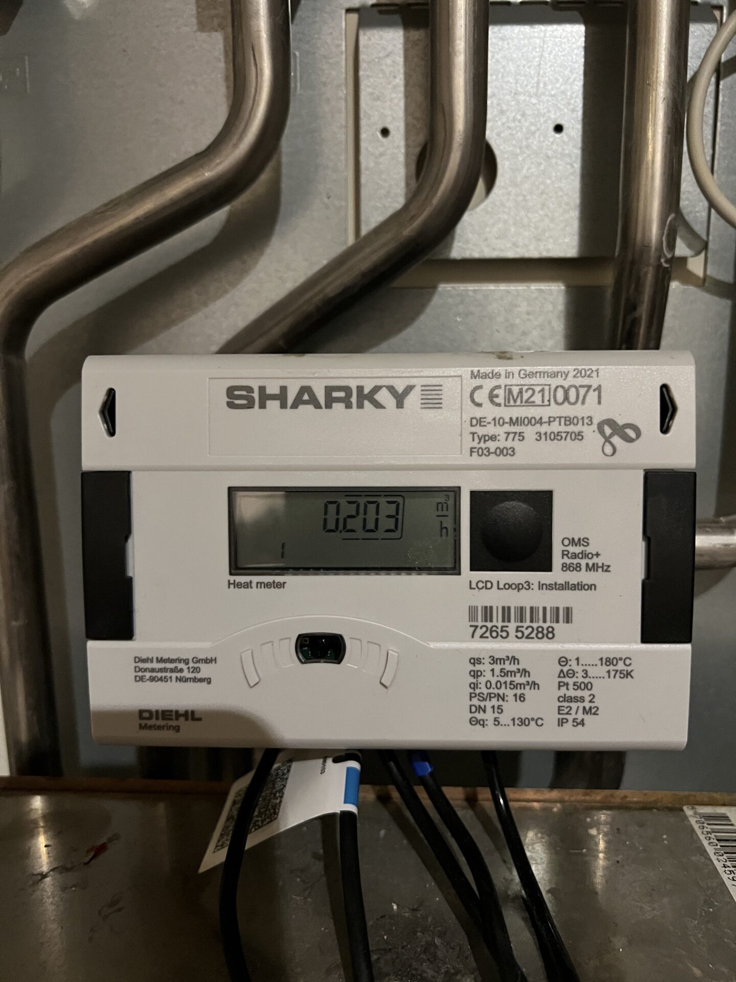 Danfoss HIU Heat Meter Replacement - London HIU Engineer