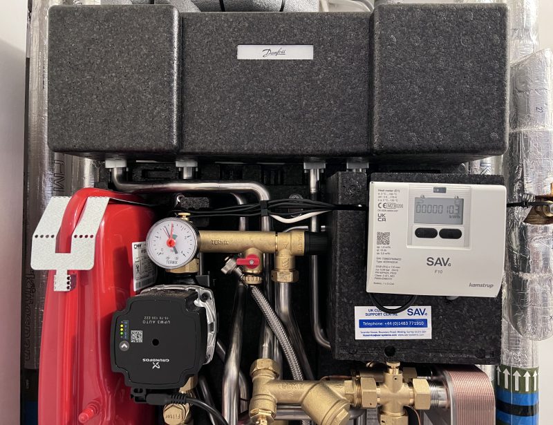 Danfoss HIU Heat Meter Replacement - London HIU Engineer